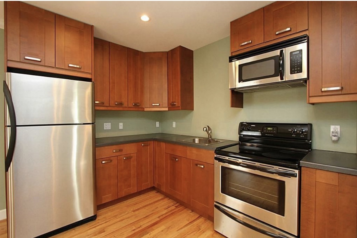 Bright and Fresh Guest Apartment Kitchen Update - Kinsey Walsh